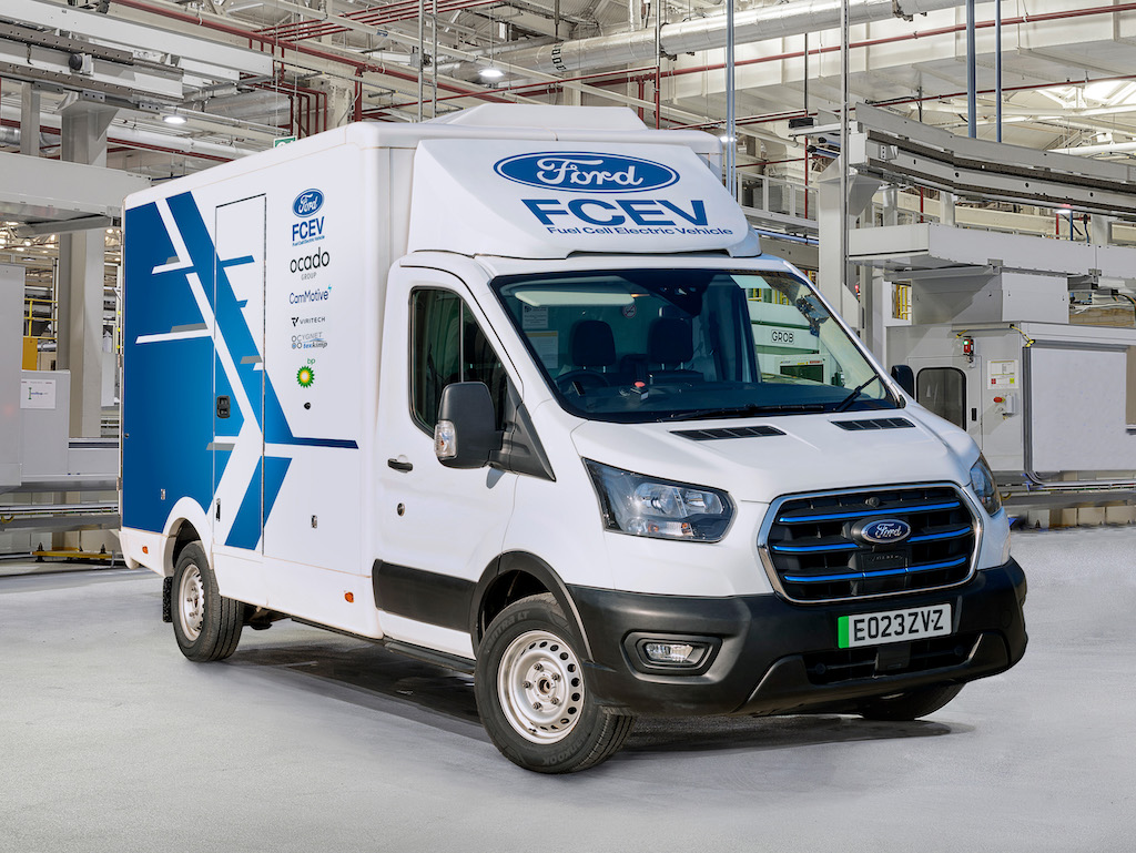 Ford starts three-year trial of hydrogen fuel cell E-Transits - Selsia
